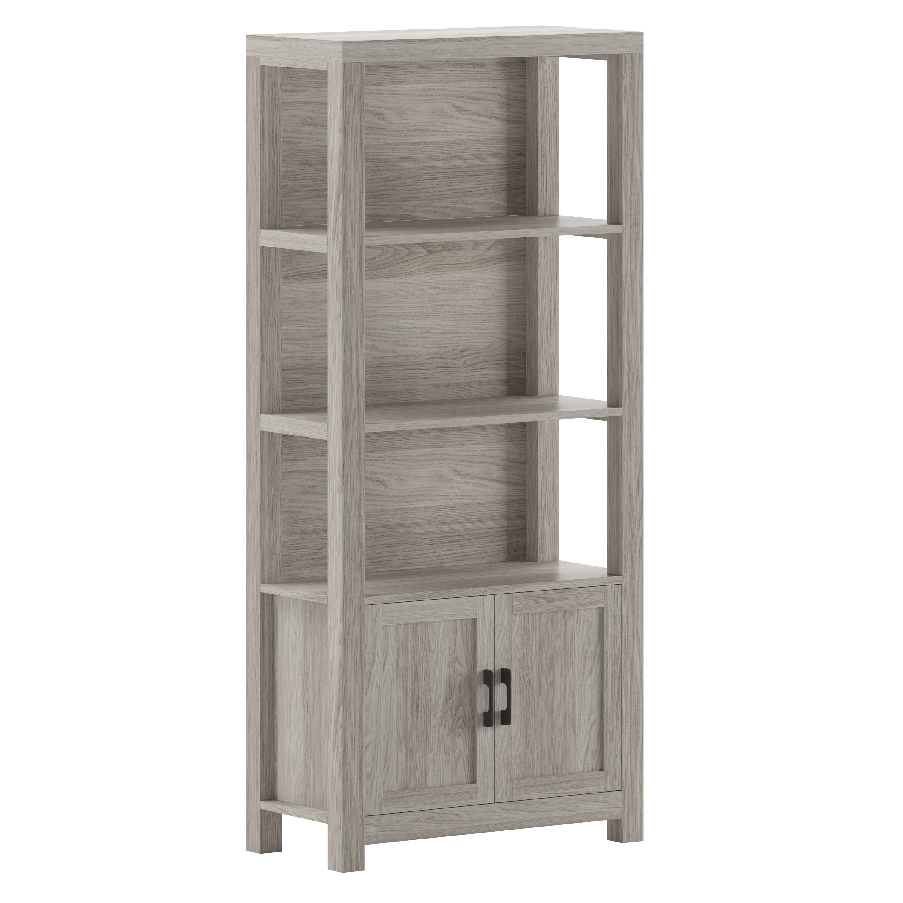 The Martha Stewart Hutton Bookcase adds timeless elegance and ...
